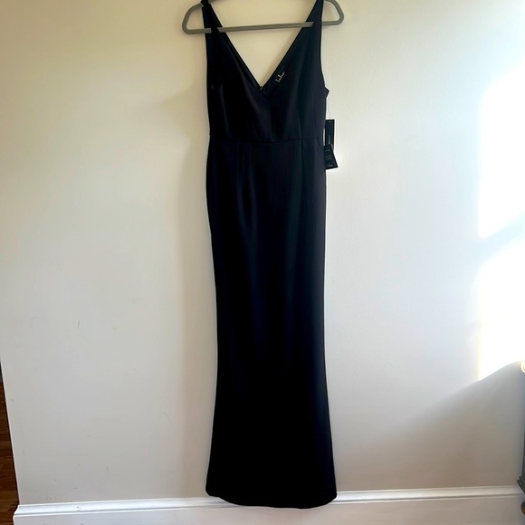 Lulus | Dresses | Lulus Black Fitted Maxi | Poshmark